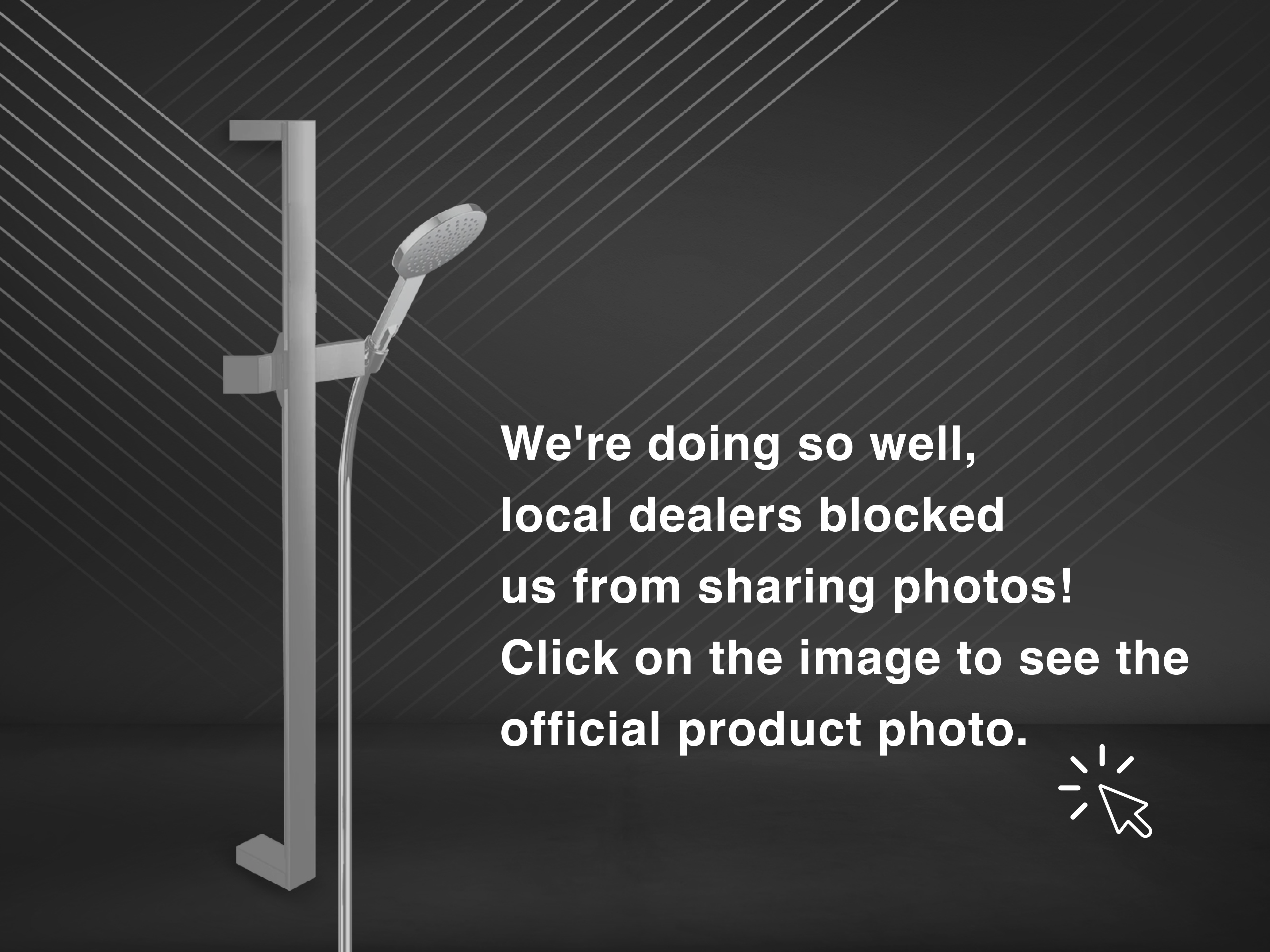 Axor Edge Porter Unit With 2Jet Hand Shower And Shower Hose 46520000 ...