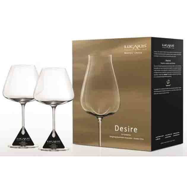 DESIRE ELEGANT RED SET OF 2 - Lucaris 3LS10ER2102: Prices up to 40% off