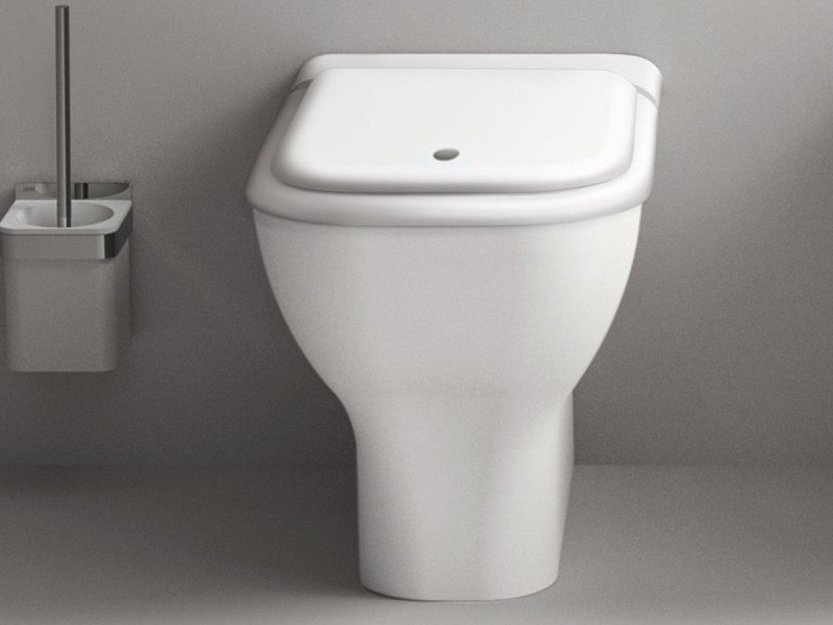 Agape Memory floor toilet with soft close seat ACER0898W: Prices up to ...