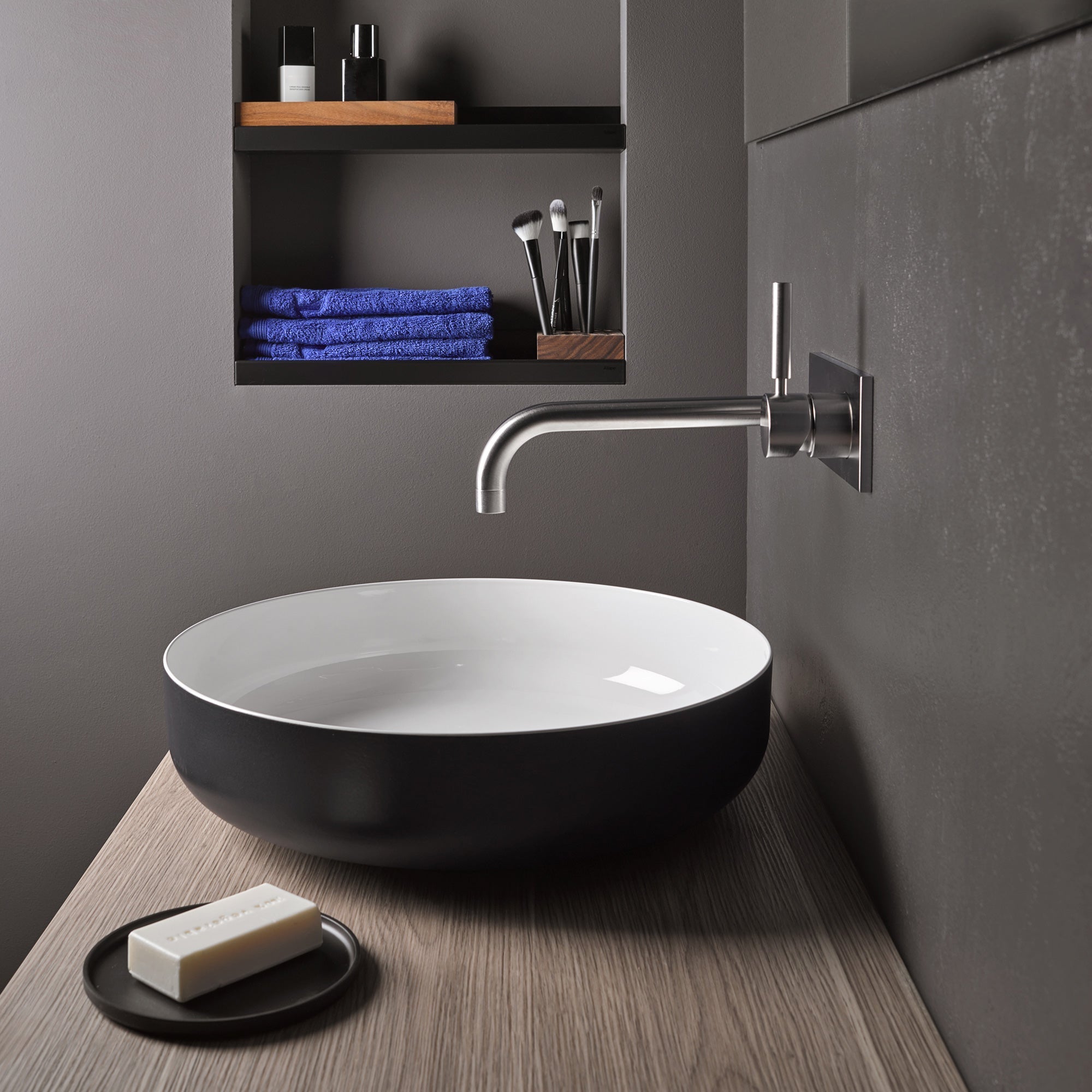 Alape Bicolor AB.SO450.1 Countertop Basin: Prices up to 40% off
