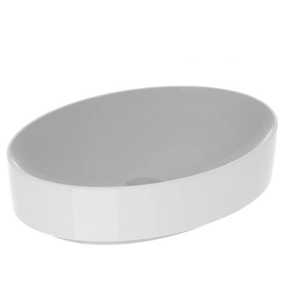 Geberit Variform Countertop Basin, Oval White: Prices up to 40% off
